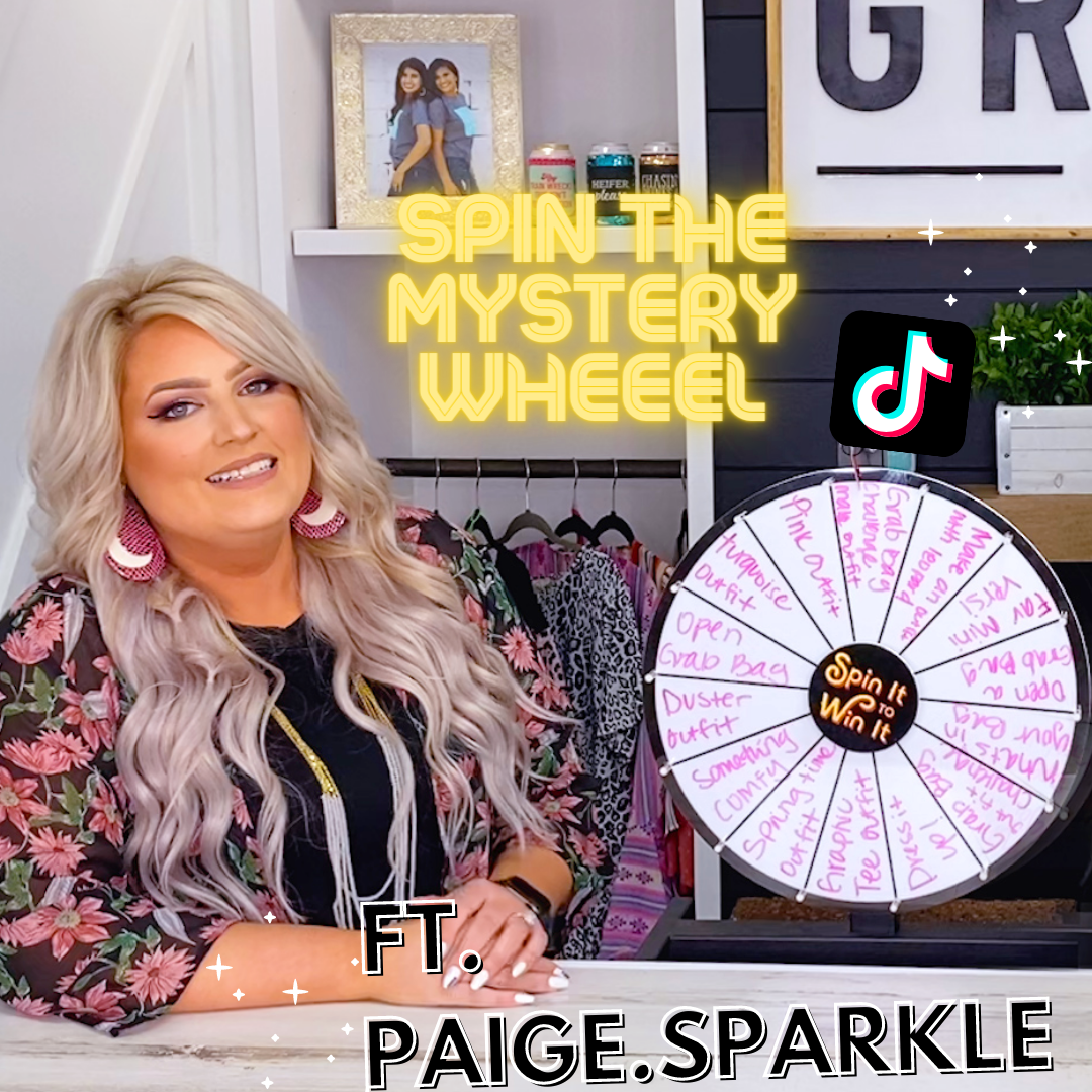 Spin The Mystery Wheel Ft. Paige.Sparkle – Grace+Emma