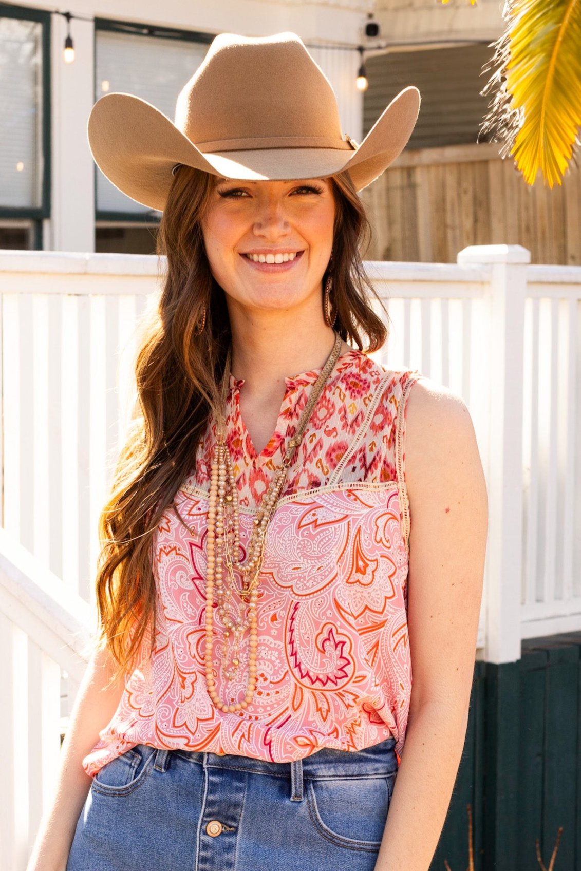 Boho Breeze Blouse, Pink – Grace+Emma